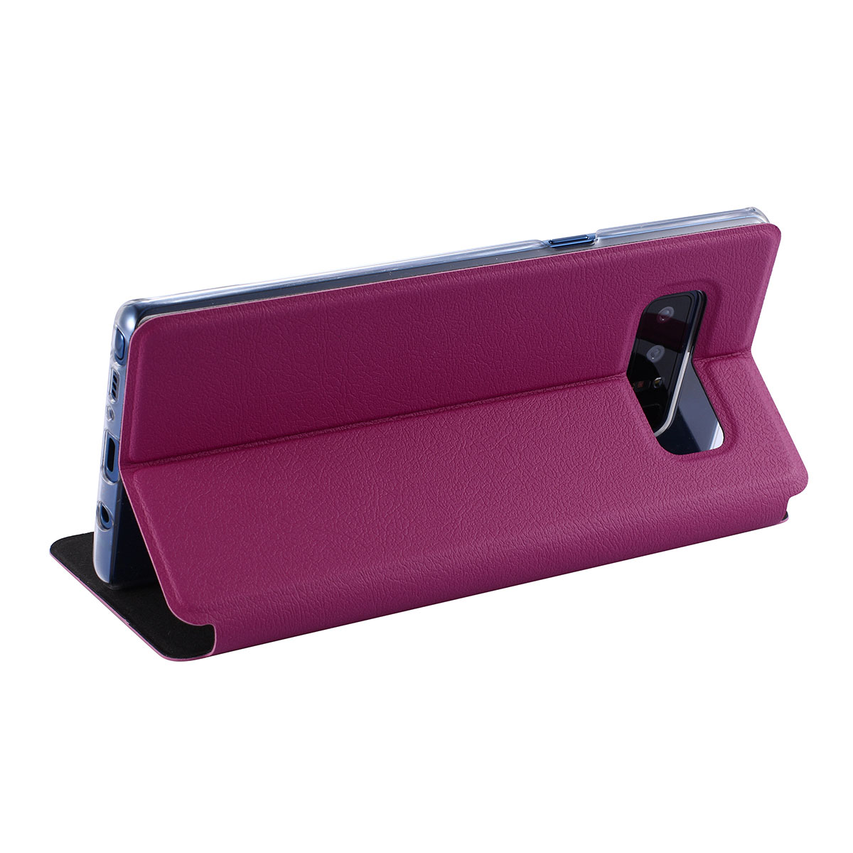 Flip Case Samsung Note 8 Magnet Fenster Cover Aufstellbar Ständer Hülle ...